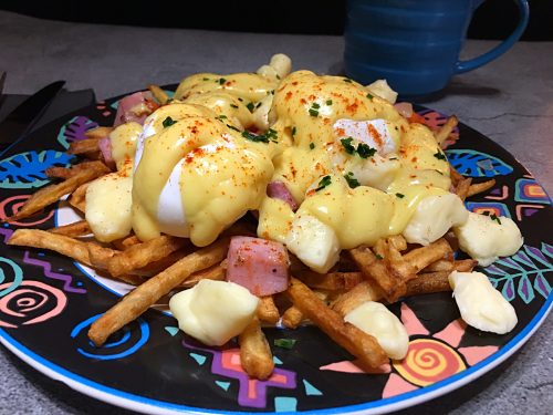 Club Foody | Eggs Benny Poutine Recipe • A Tasty Twist on a Classic ...